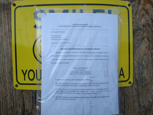 WHMI 93.5 Local News : Demolition Bid Approved For Barnstormer In Green Oak Township