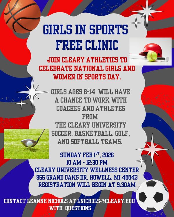 WHMI 93.5 Local News : Cleary University Bringing Back Girls in Sports ...